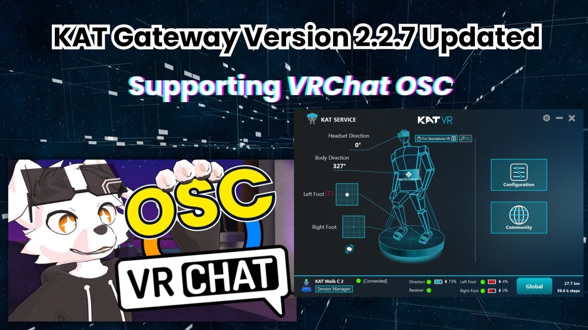 KAT Gateway 2.2.7 User Guide: Unlocking VRChat OSC Functionality – KATVR KAT Gateway 2.2.7 User Guide: Unlocking VRChat OSC Functionality – KATVR