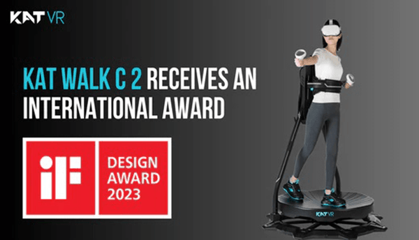 BIG NEWS! KAT VR Wins iF Design Award for KAT Walk! – KATVR