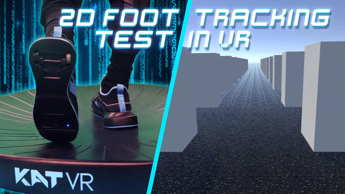 KAT Walk C 2 & 2D Optical Foot Tracking Performance TEST – KATVR