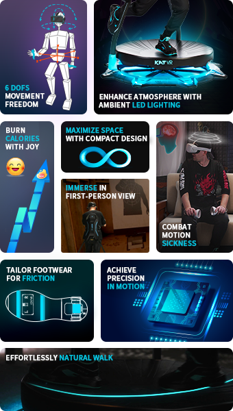 KAT Walk C 2 - Second-Generation Personal VR Treadmill – KATVR