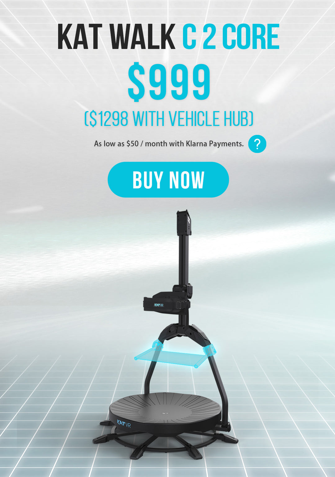 KAT Walk C 2 Core - Most Available VR Treadmill | Pre-Sale $899 – KATVR