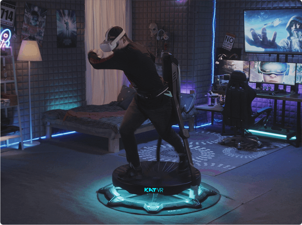 KAT Walk C 2 - Second-Generation Personal VR Treadmill – KATVR