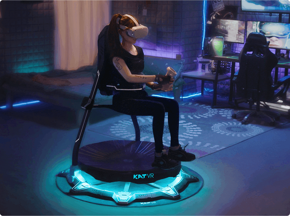 KAT Walk C 2 - Second-Generation Personal VR Treadmill – KATVR
