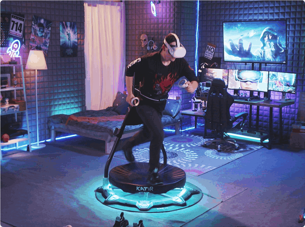 KAT Walk C 2 - Second-Generation Personal VR Treadmill – KATVR