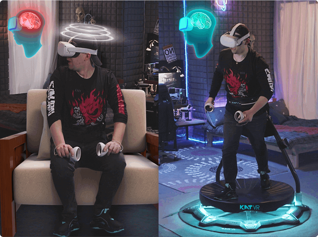 KAT Walk C 2 - Second-Generation Personal VR Treadmill – KATVR