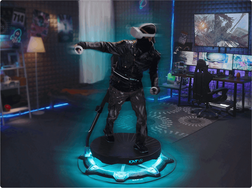 KAT Walk C 2 - Second-Generation Personal VR Treadmill – KATVR