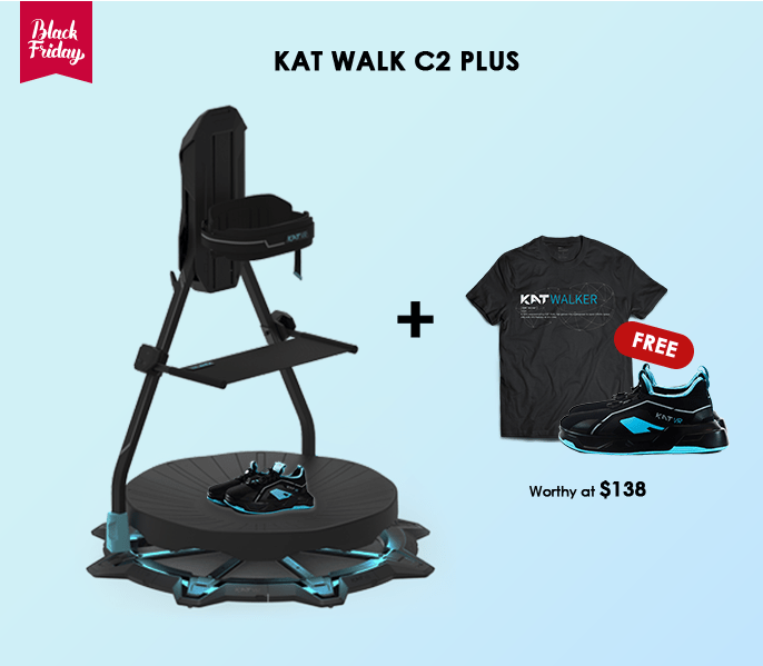 KAT Walk C 2 - Second-Generation Personal VR Treadmill – KATVR