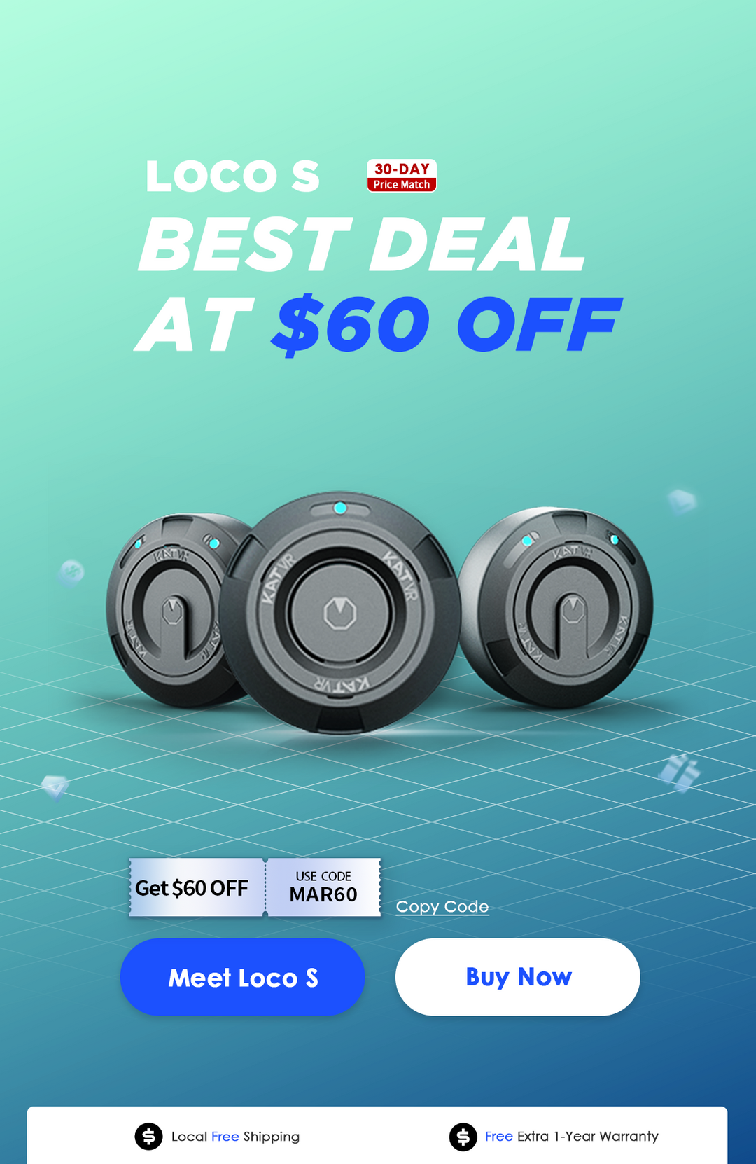 KAT Loco S - Next Generation VR Locomotion System | Walk Into VR – KATVR